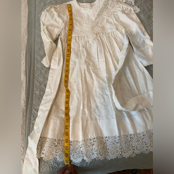 Sarah Kent | Dresses | Vintage Offwhite Dreas With Lace | Poshmark